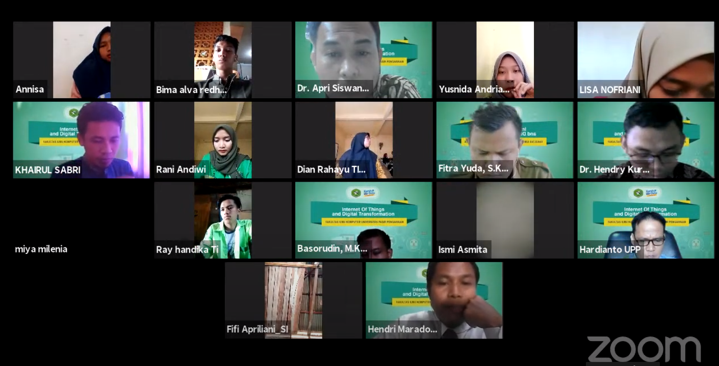 PENTINGNYA PENGAYAAN MATAKULIAH, FILKOM UPP LAKSANAKAN WEBINAR ... PENTINGNYA PENGAYAAN MATAKULIAH, FILKOM UPP LAKSANAKAN WEBINAR ...
